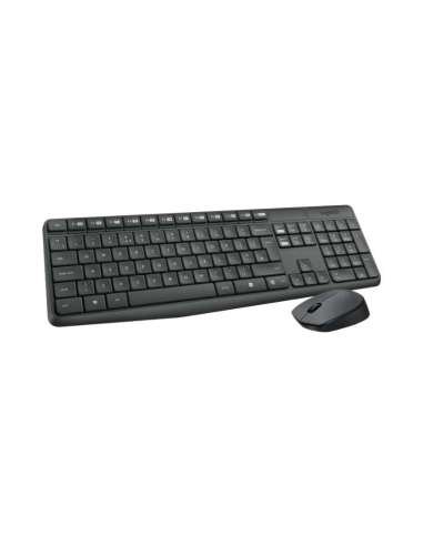 TECLADO + RATON WIRELESS MK235 NEGRO LOGITECH